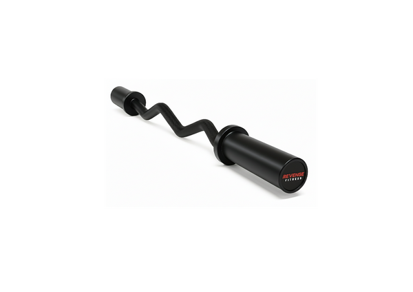 REV Bar | EZ Curl Bar Black 47'' - Revenge Fitness