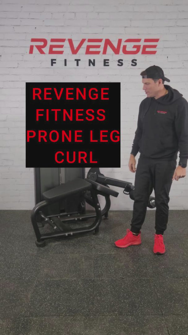 REV Selectorized Predilection Series | Prone Leg Curl - Revenge Fitness