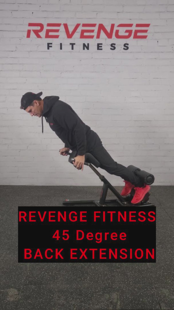 REV Bench | 45 Degree Back Extension - Revenge Fitness